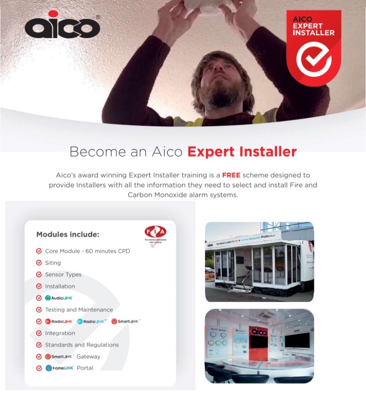 We are delighted to bring the AICO Expert Installer Training to ETT!! - ETT